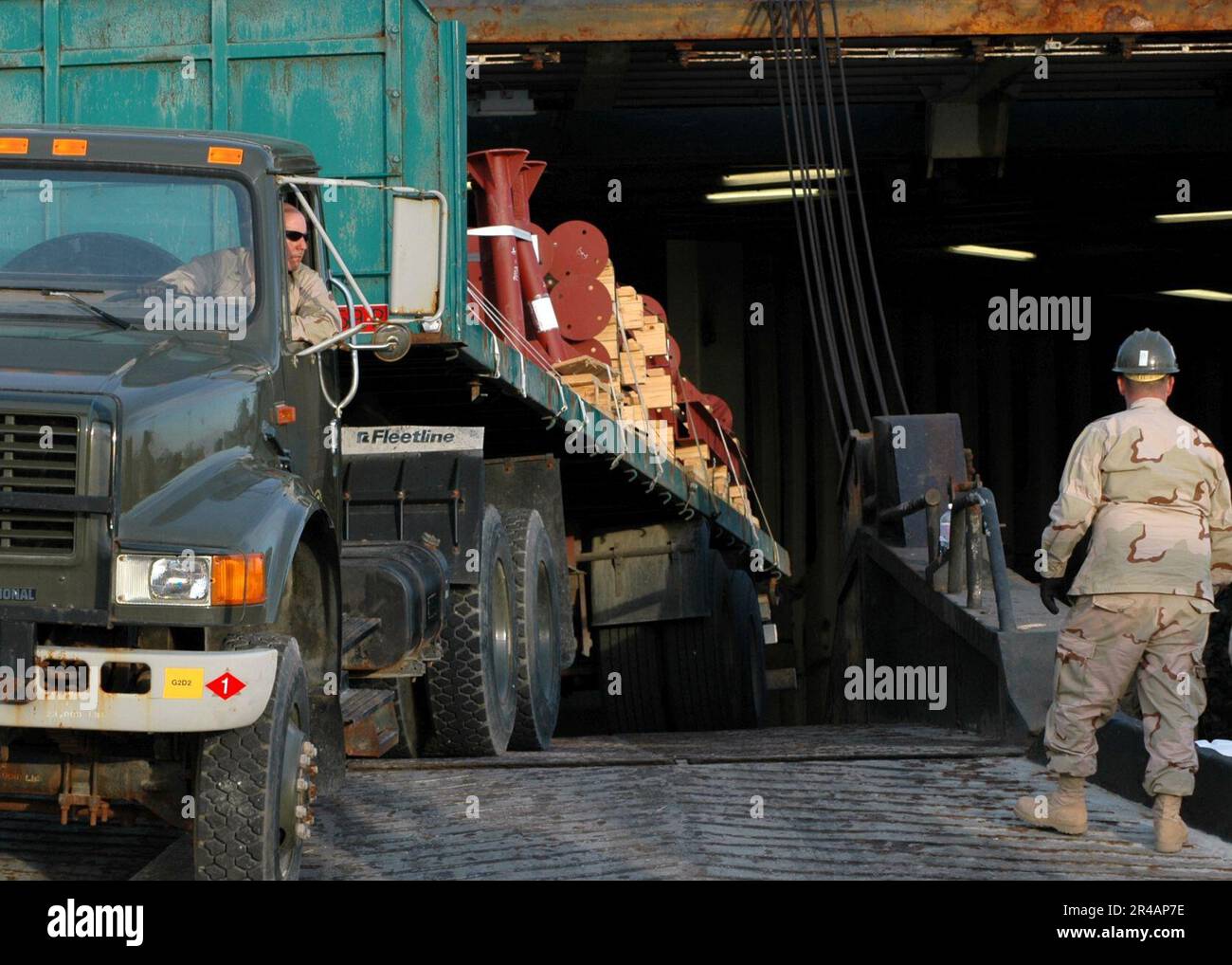 US Navy U.S. Navy Seabees, assigned to Naval Mobile Construction ...