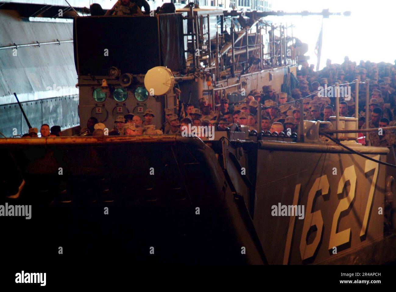 US Navy Marines and Sailors assigned to the 31st Marine Expeditionary ...