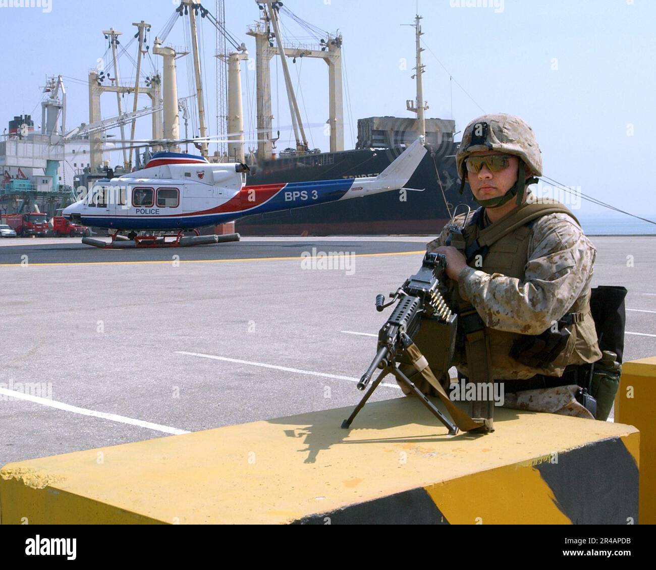 US Navy U.S. Marine Corps Lance Stock Photo - Alamy