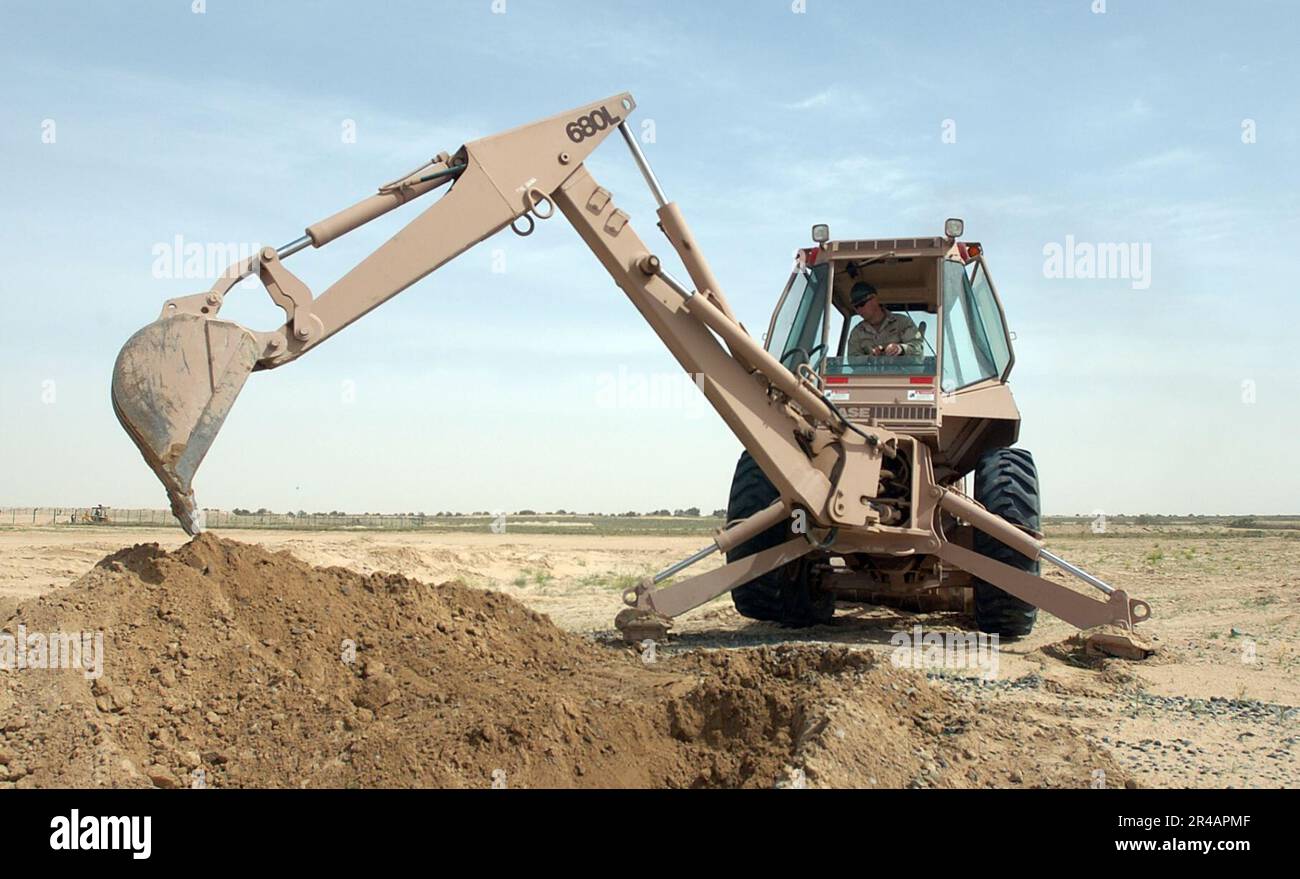 US Navy Equipment Operator Stock Photo - Alamy