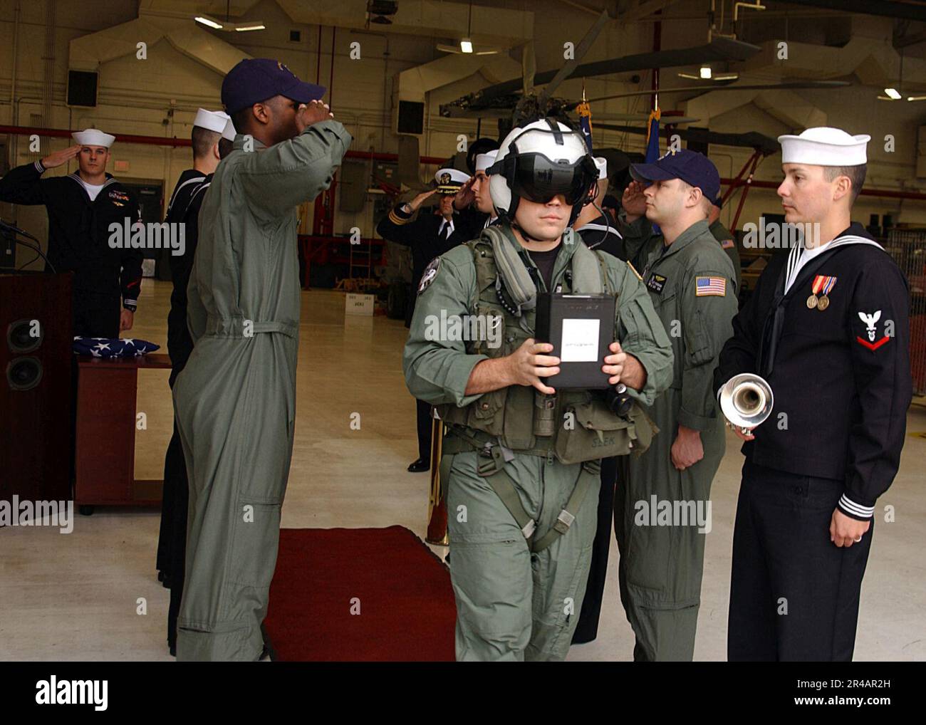 US Navy Aviation Warfare System Operator 1st Class assigned to ...