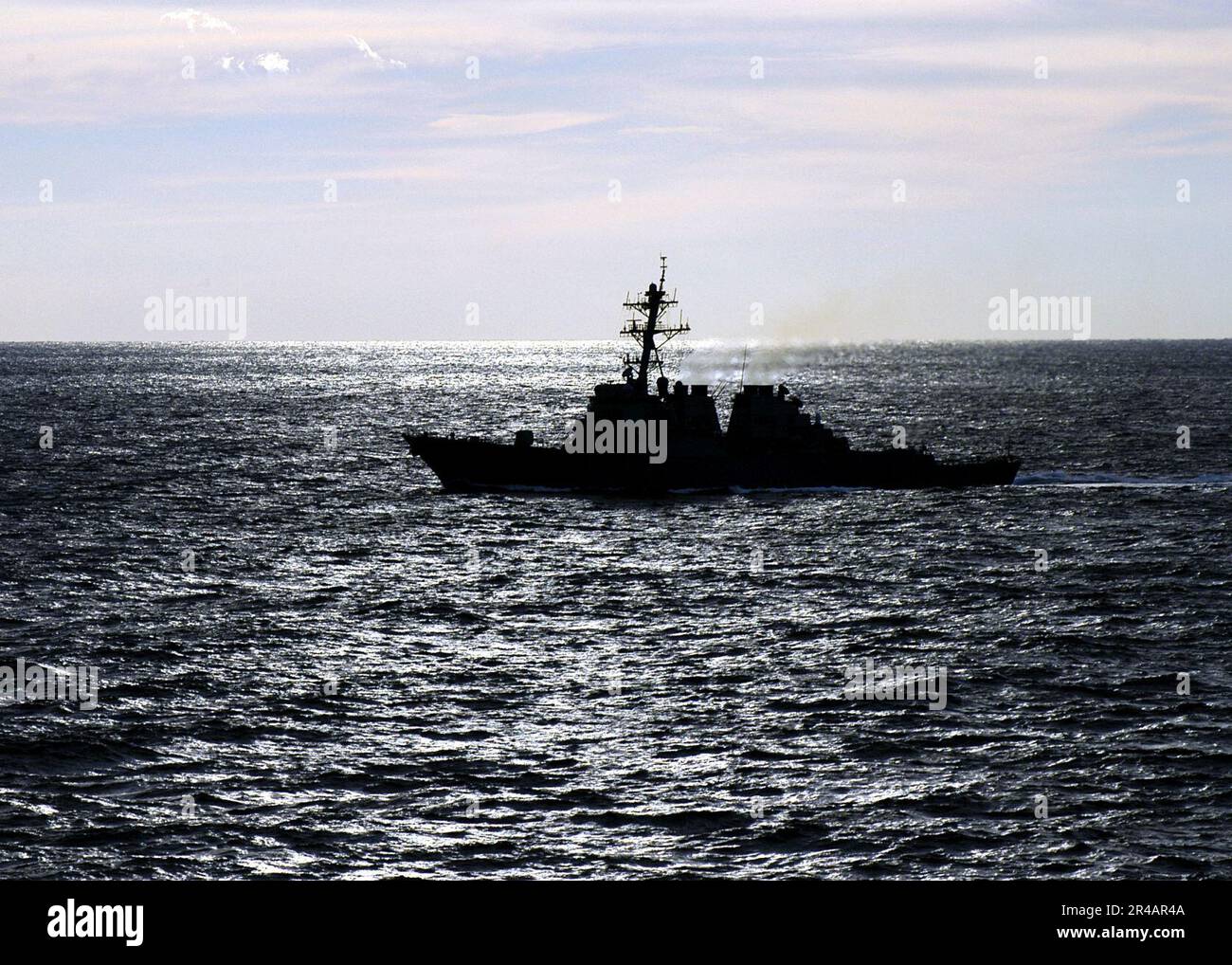US Navy The guided missile destroyer USS Stout (DDG 55) is currently ...
