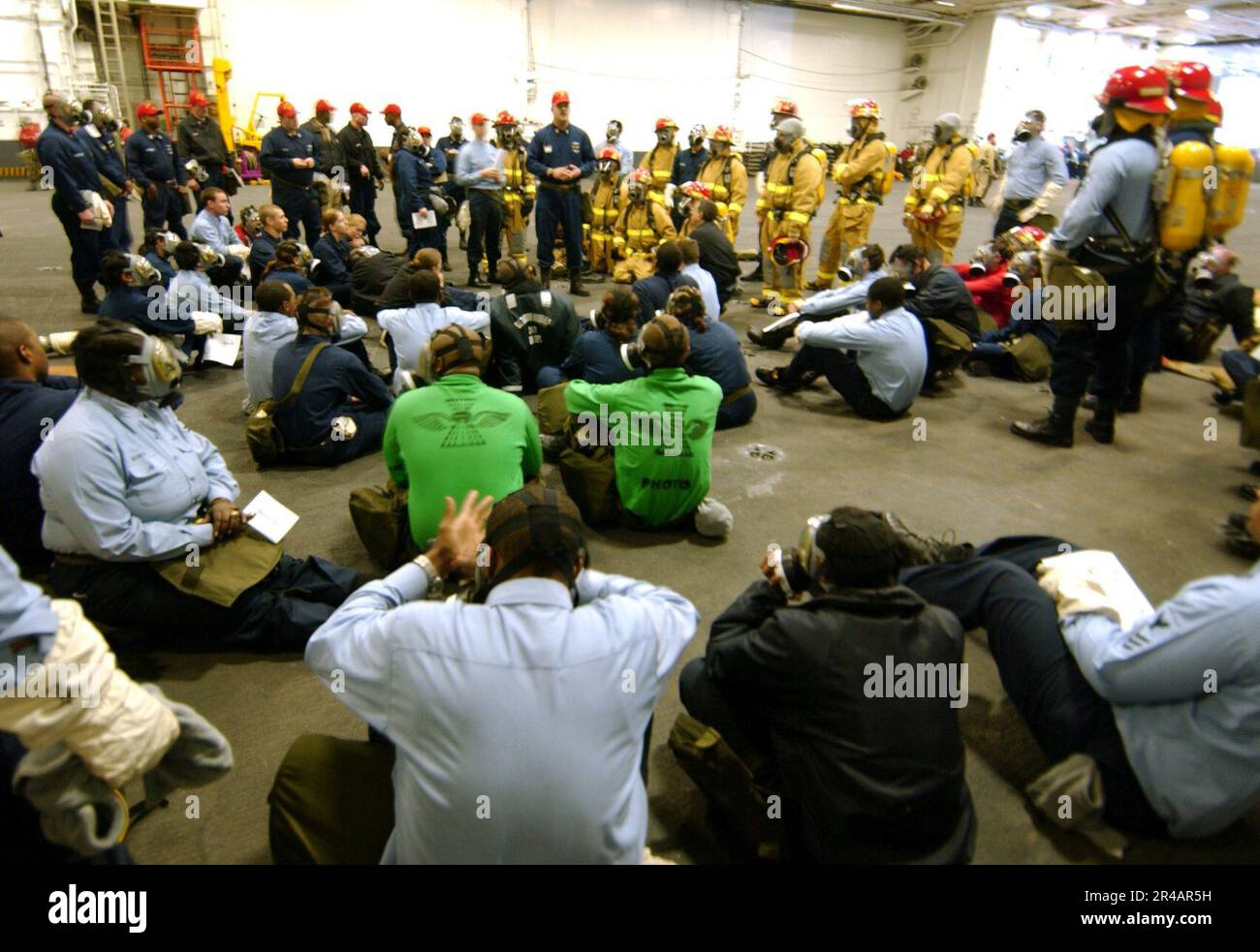 US Navy Chief Hospital Corpsman conducts Chemical Biological ...