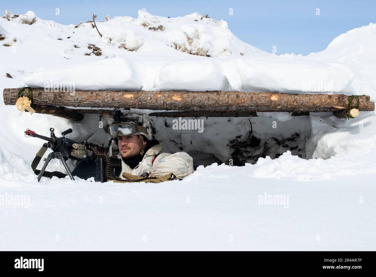 U.S. Army Spc. Charles Conrad, assigned to the 1st Battalion, 5th ...