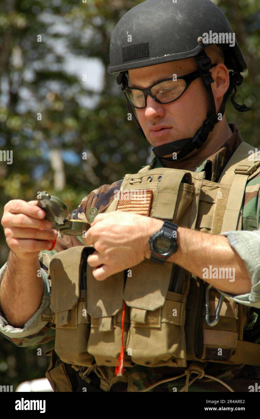 US Navy Aviation Ordnanceman 1st Class assigned to Explosive Ordnance ...