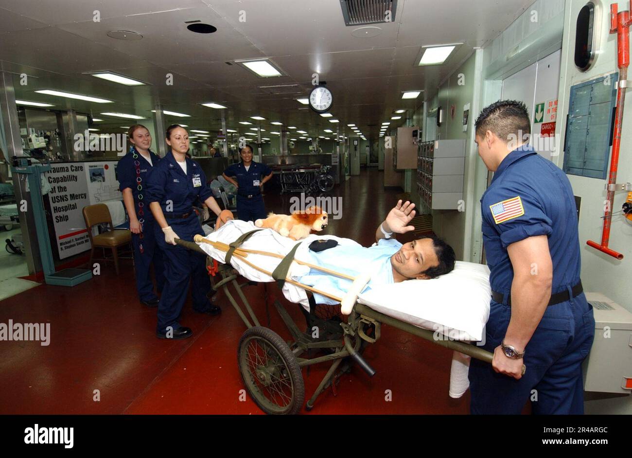 US Navy Hospital Corpsman 3rd Class center, and Hospital Corpsman 2nd ...