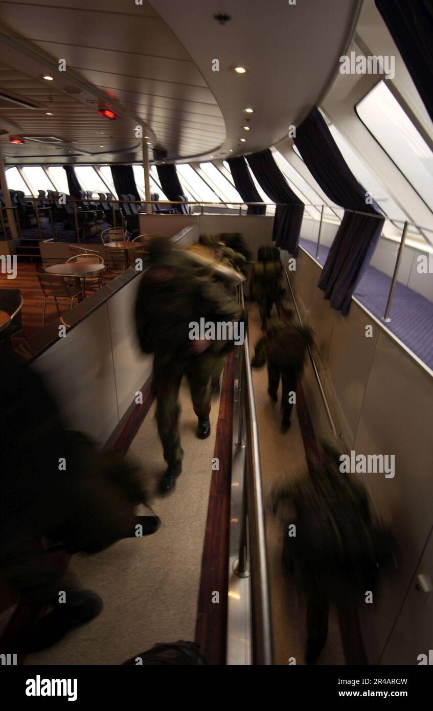 US Navy U.S. Army Soldiers assigned to C Troop, 1st Squadron, 1st U.S ...