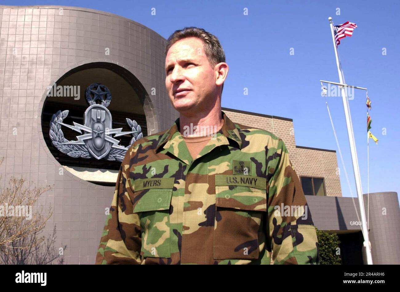 US Navy Senior Chief Mineman assigned as an Explosive Ordnance Disposal ...