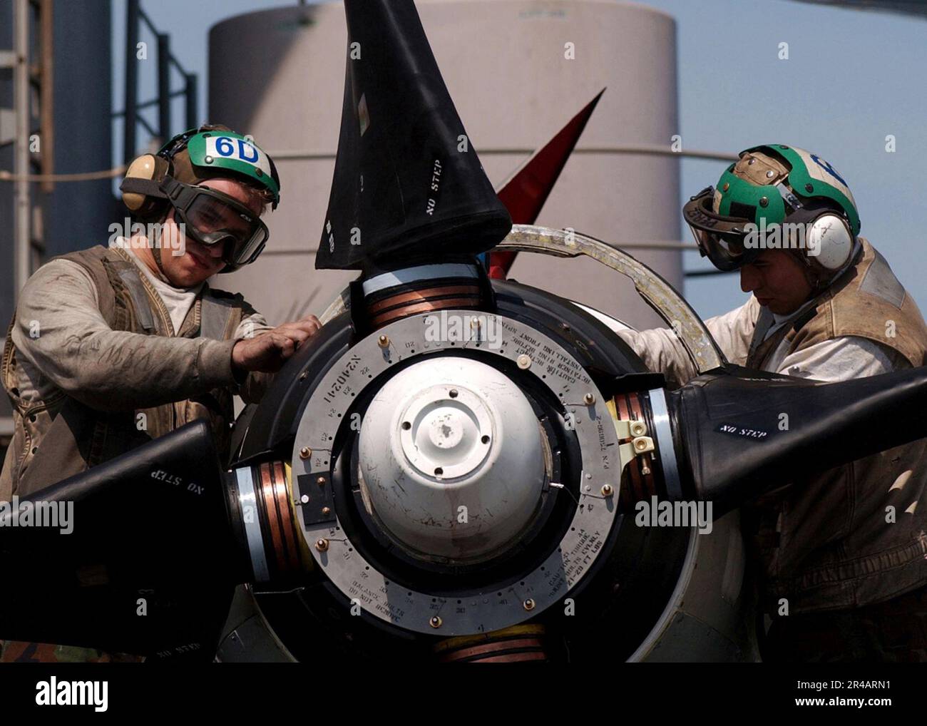 US Navy Aviation Machinist's Mate 3rd Class left, and Aviation ...