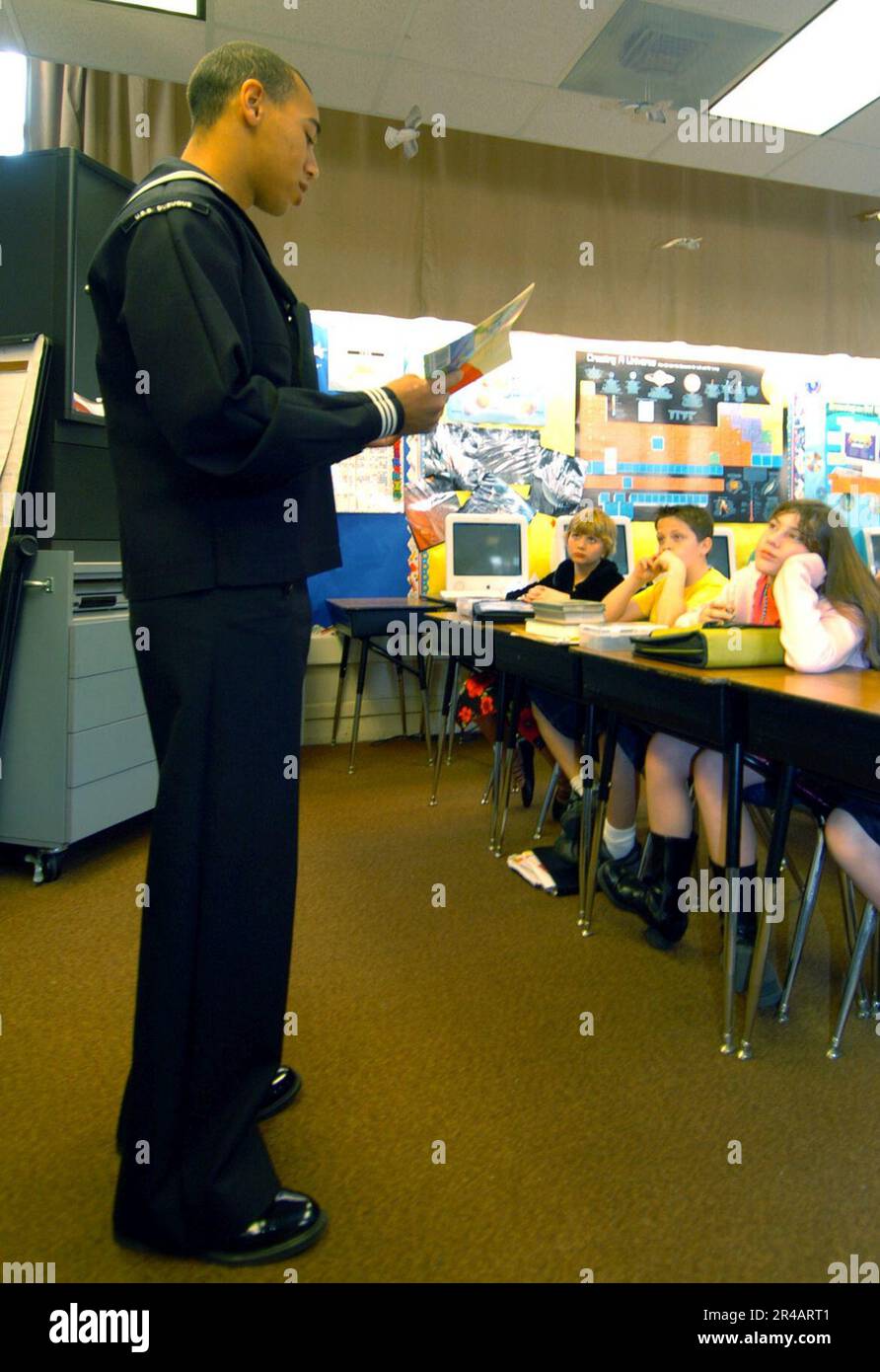 US Navy Operations Specialist 2nd Class assigned to the amphibious ...
