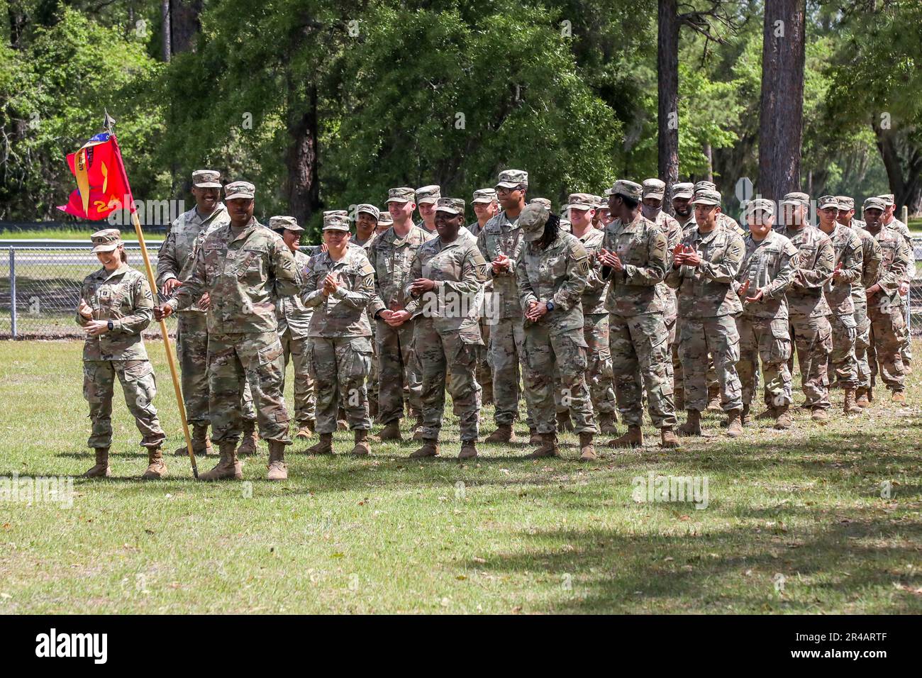 U.S. Army Soldiers of the 87th Division Sustainment Support Battalion ...