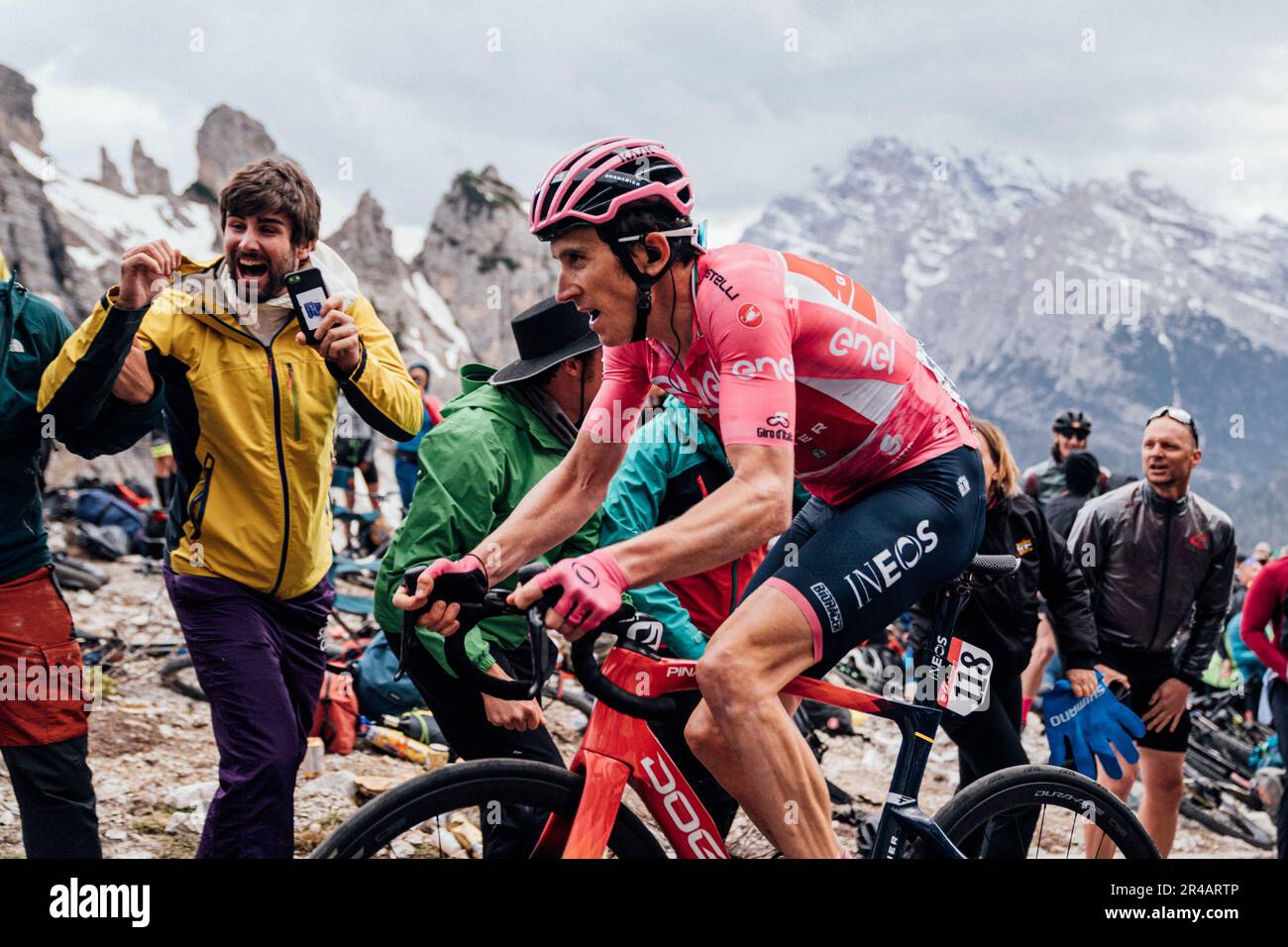 Tre Cime Di Lavaredo, Italy. 26th May, 2023. Picture by Zac Williams ...