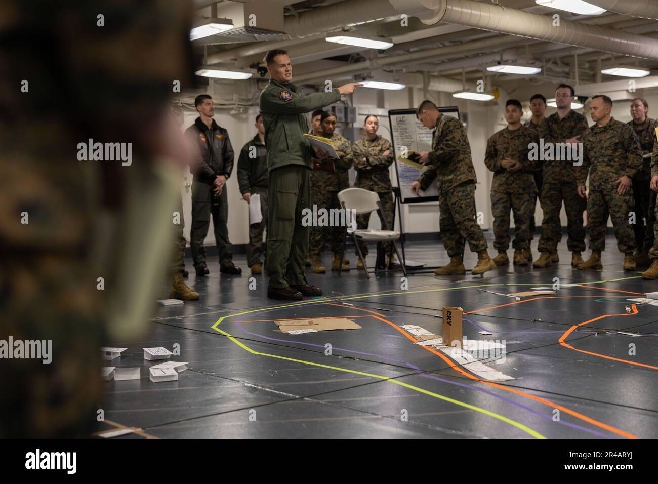 U.S. Marines with the 31st Marine Expeditionary Unit, take part in a ...
