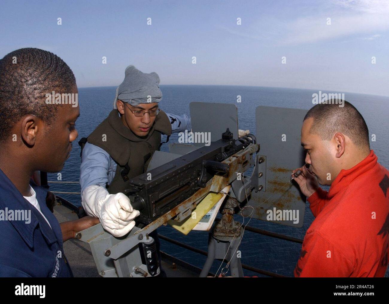 US Navy Aviation Support Equipment Technician Airman left, Torpedoman ...