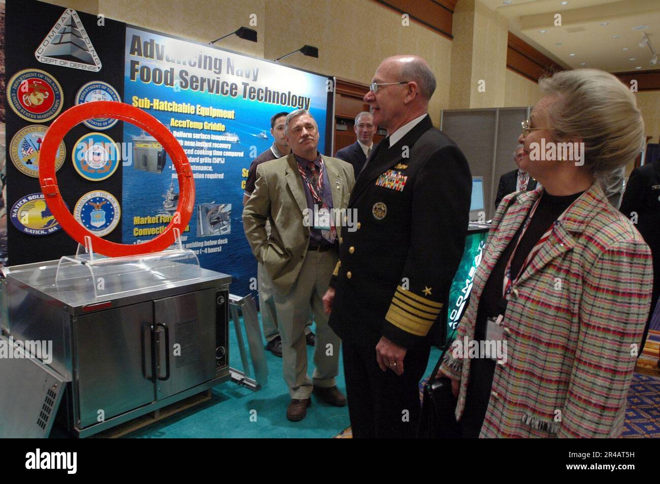 US Navy Chief of Naval Operations (CNO) Adm. Vern Clark and National ...