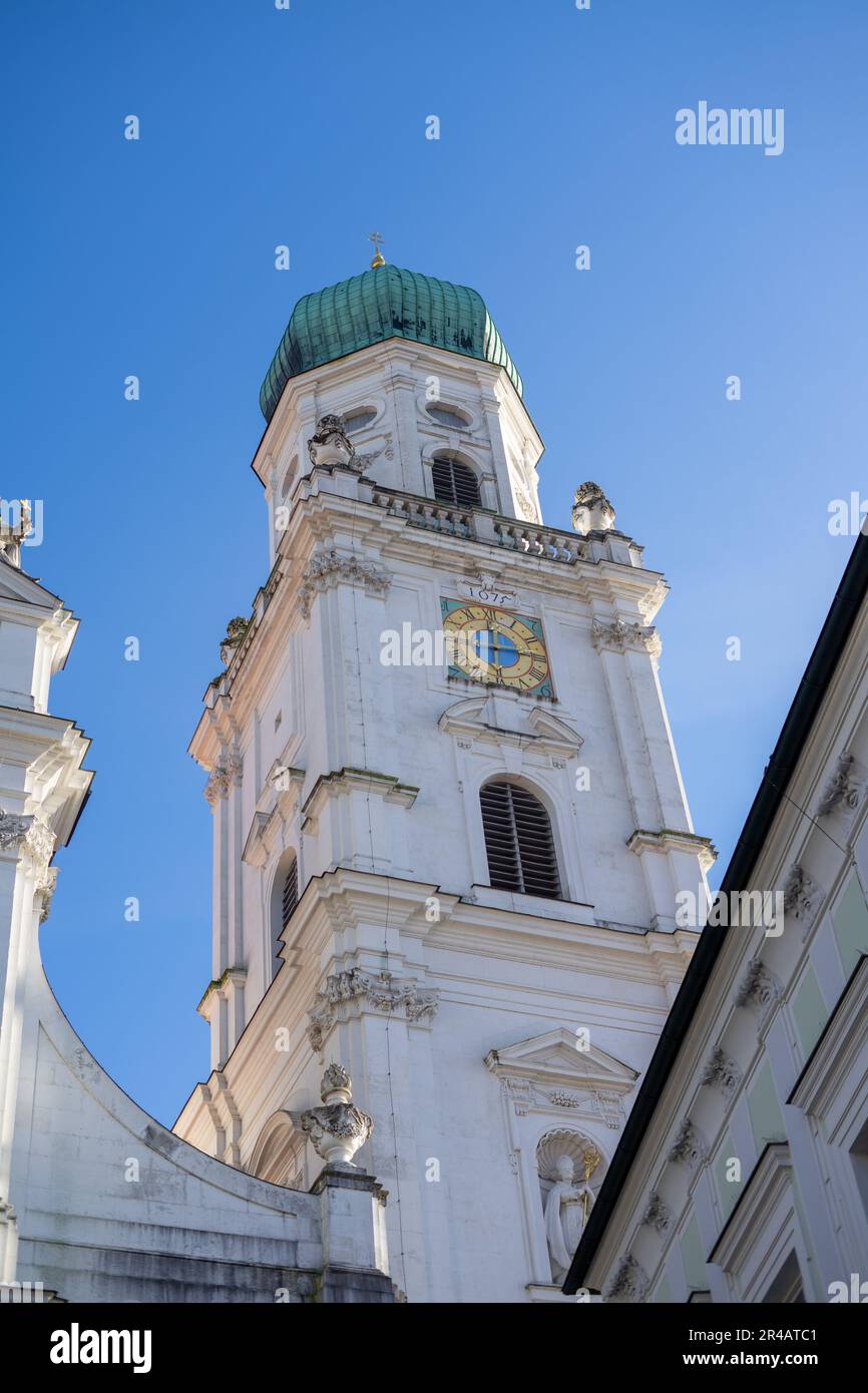 A stunning exterior shot of St Stephen's Cathedral in Passau, Germany ...