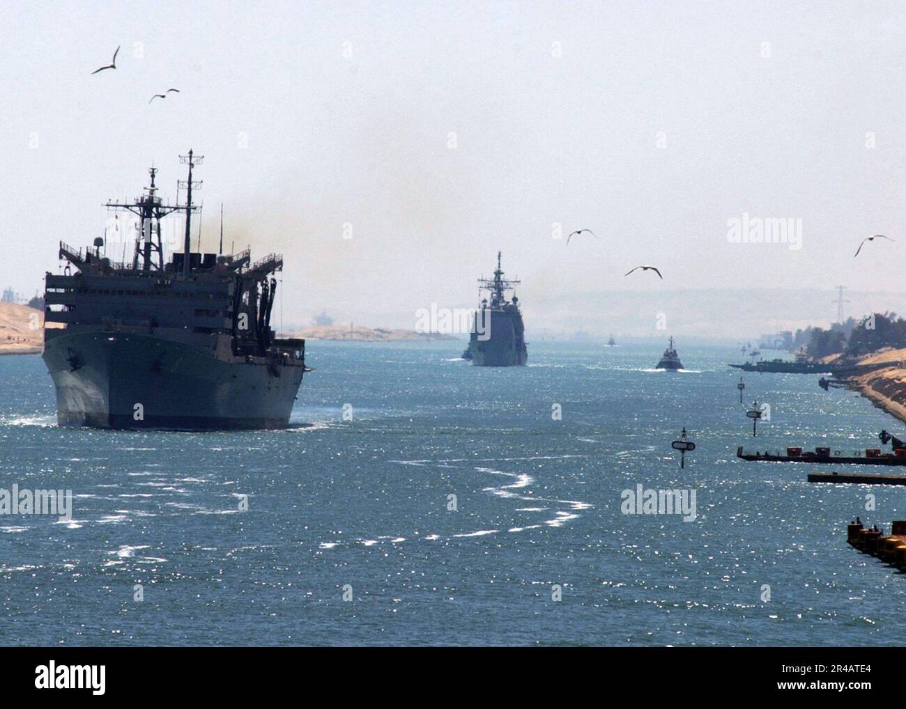 US Navy The Military Sealift Command (MSC) fast combat support ship ...