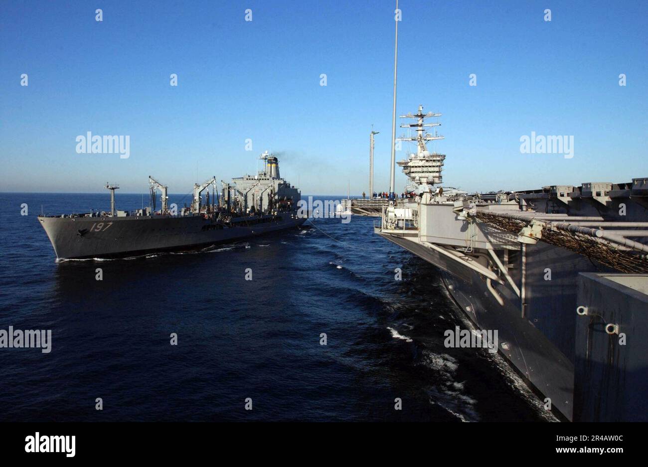 US Navy The Military Sealift Command (MSC) underway replenishment oiler ...
