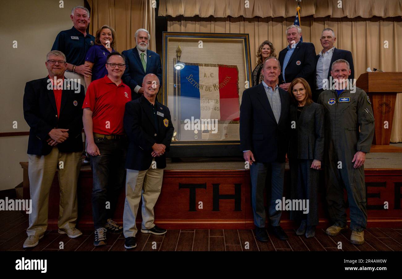 U.S. Air Force Brig. Gen. Jason Rueschhoff (right), 56th Fighter Wing ...