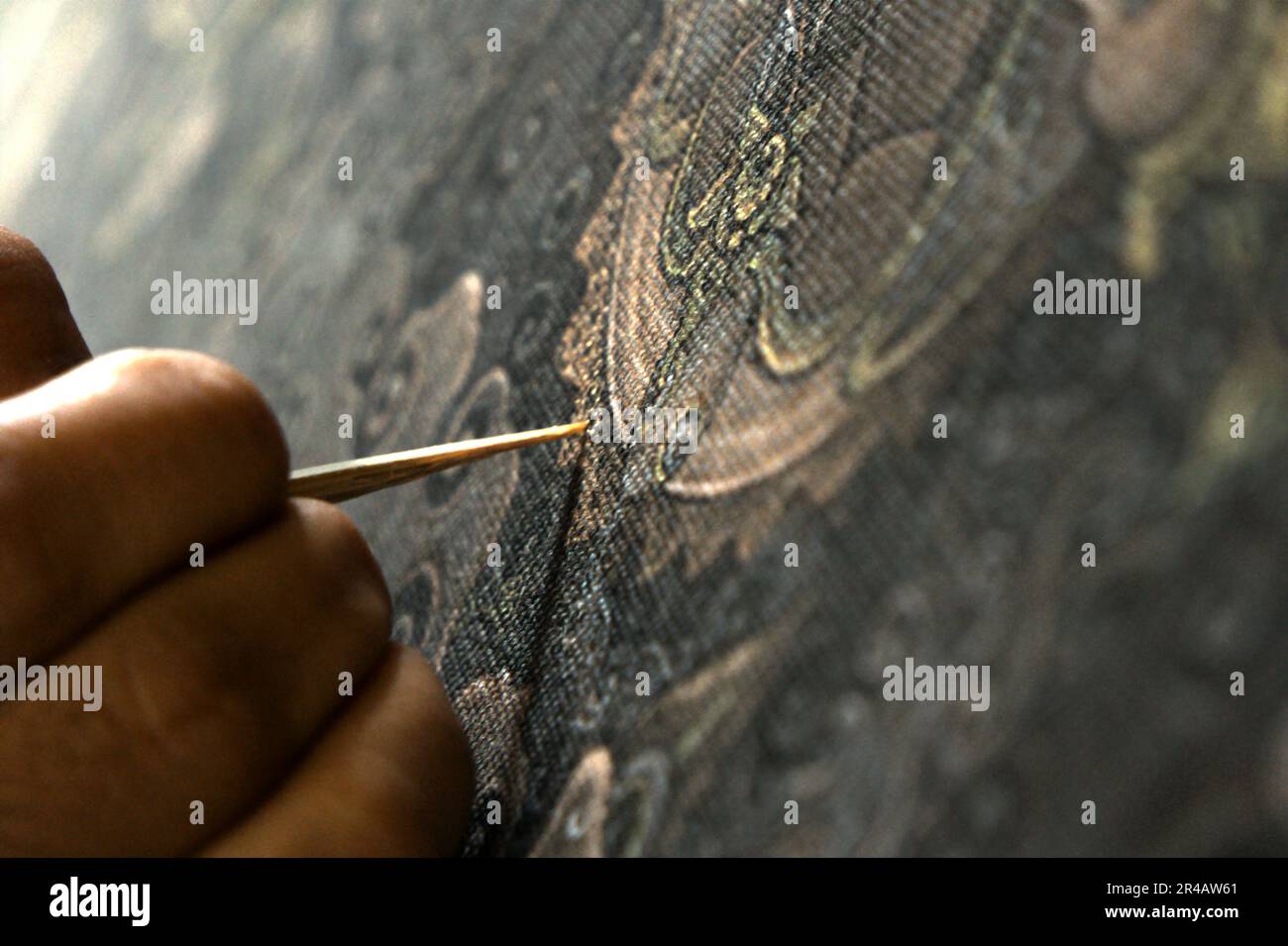 Ubud school of painting hi-res stock photography and images - Alamy