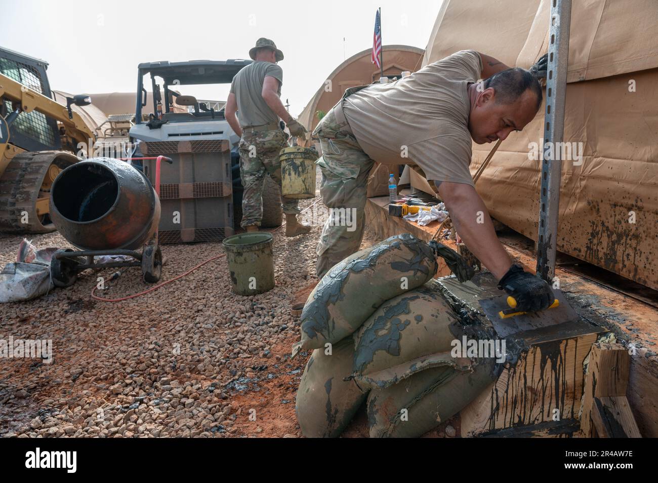 U.S. Air Force Master Sgt. Samuel Gainey, 768th Expeditionary Air Base ...