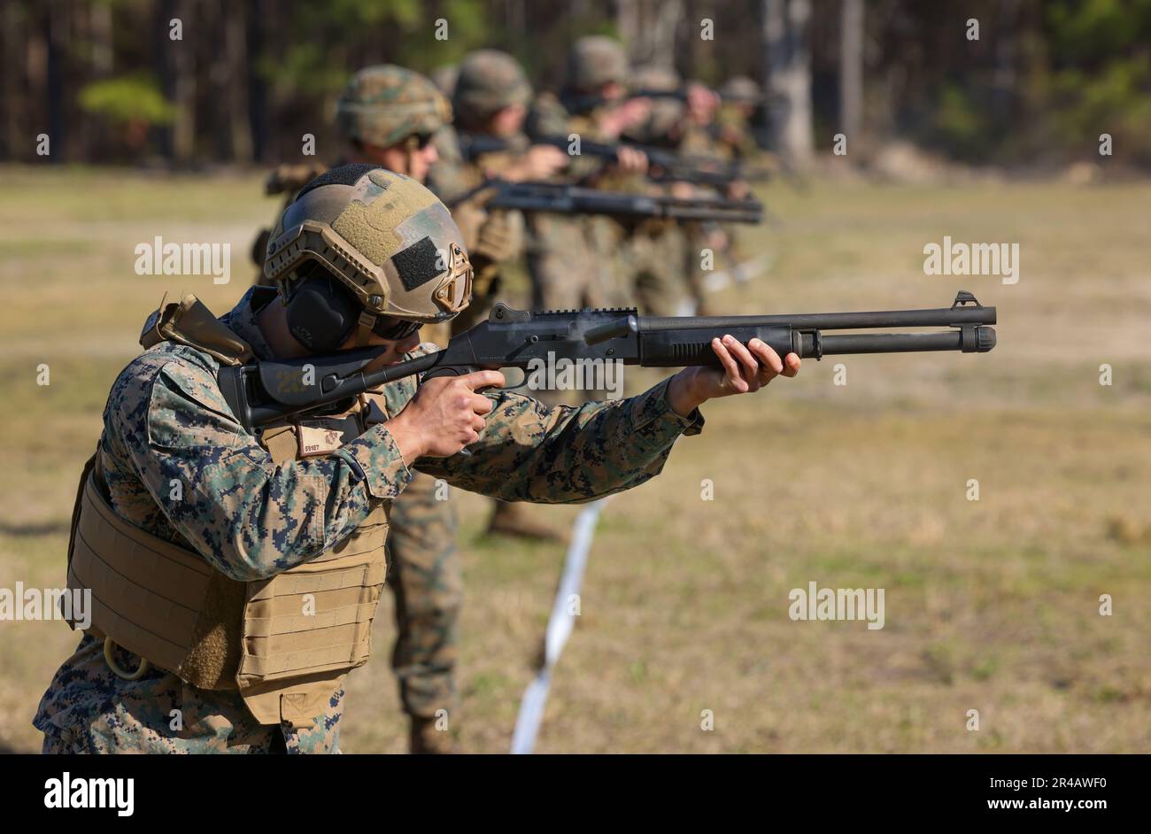 U.S. Marines with 2nd Supply Battalion, 2nd Marine Logistics Group ...