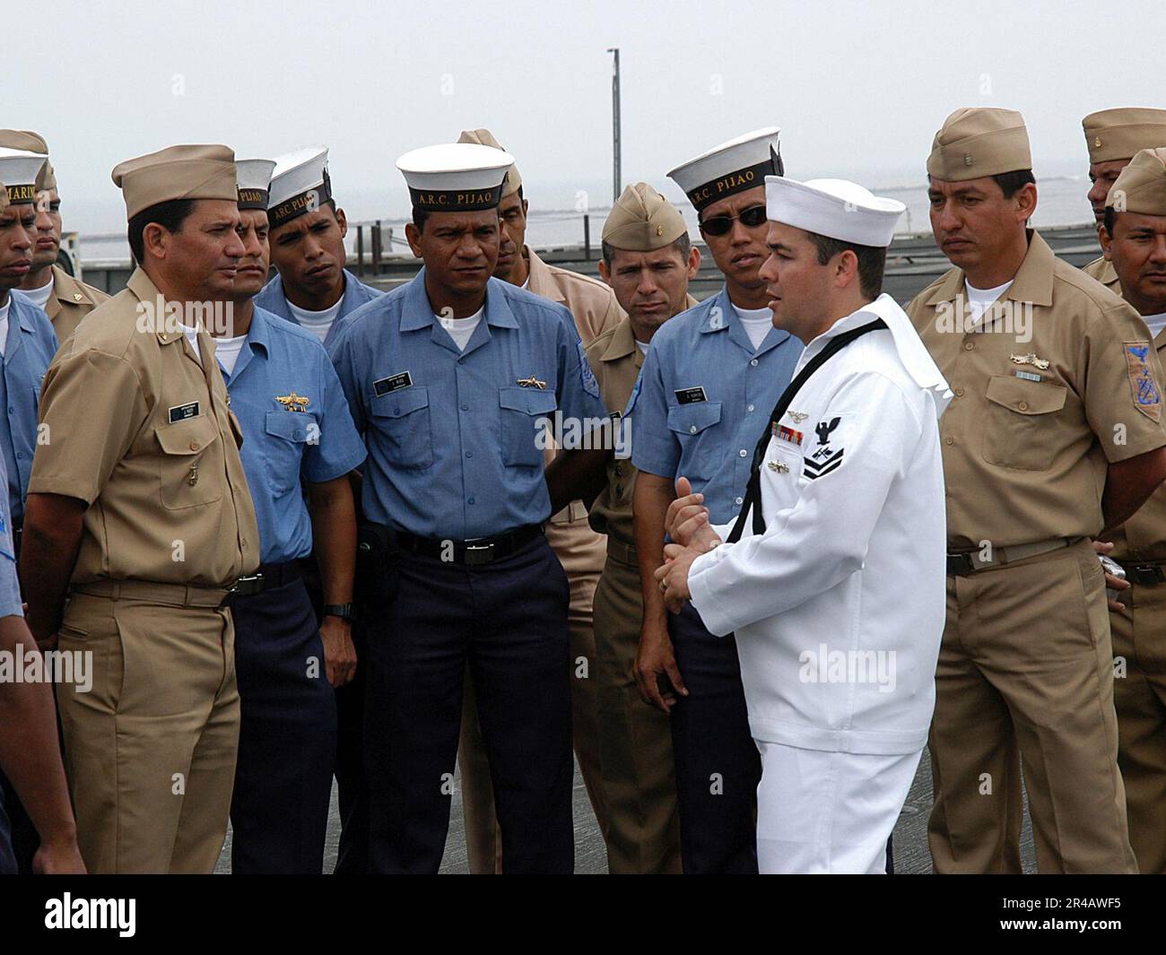 US Navy Aviation Support Equipment Technician 2nd Class explains the ...