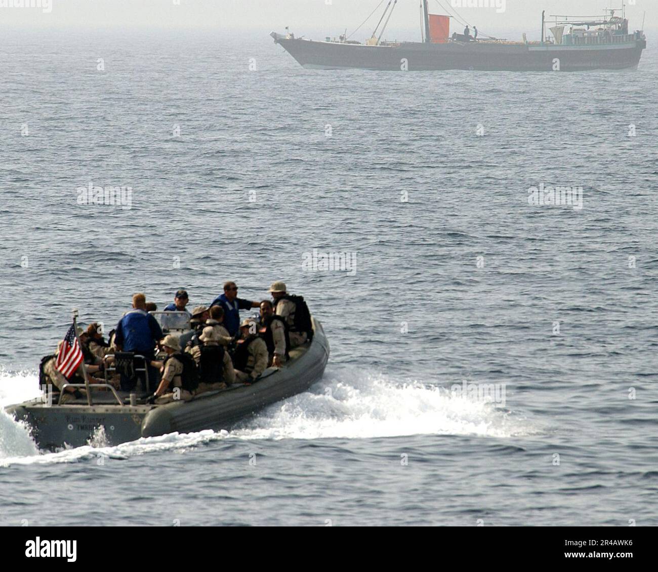 US Navy A Maritime Security Operations team from the Arleigh Burke ...