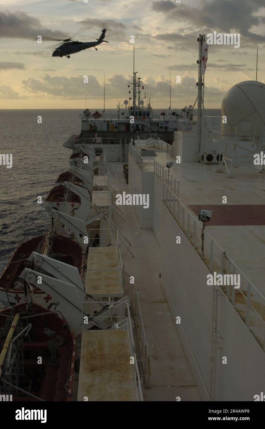 US Navy An MH-60S Seahawk helicopter, assigned to Helicopter Combat ...