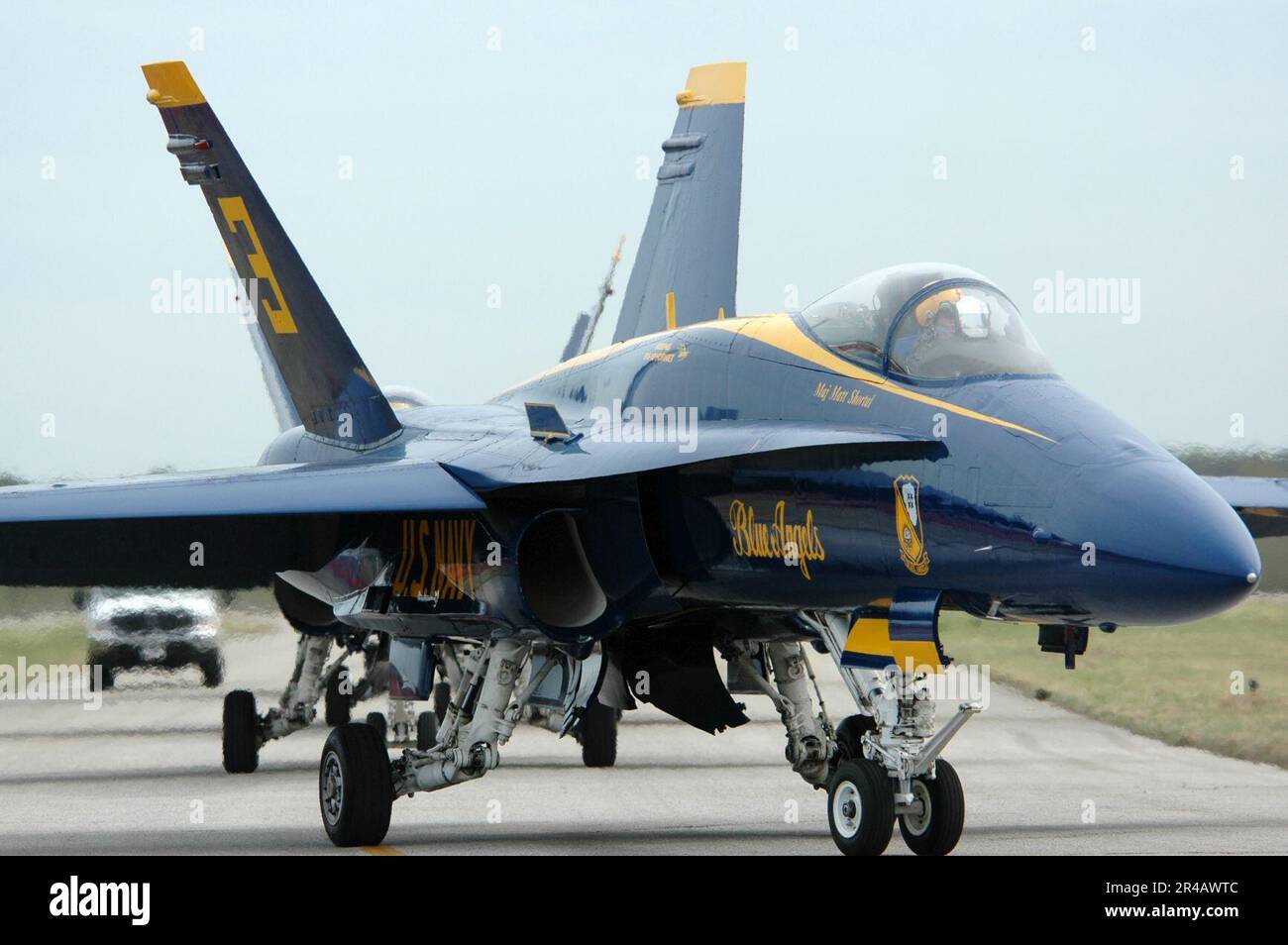 US Navy U.S. Marine Corps Maj. Matthew C. Shortal, Left Wing pilot ...