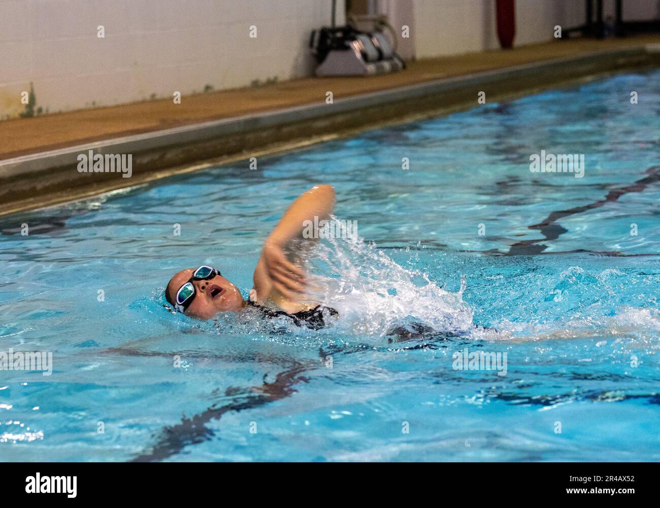 U.S. Marine Corps Capt. Hannah F. Montegue, a scheduling officer with ...