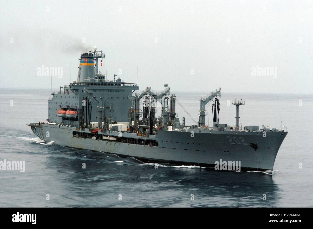 US Navy The Military Sealift Command (MSC) underway replenishment oiler ...