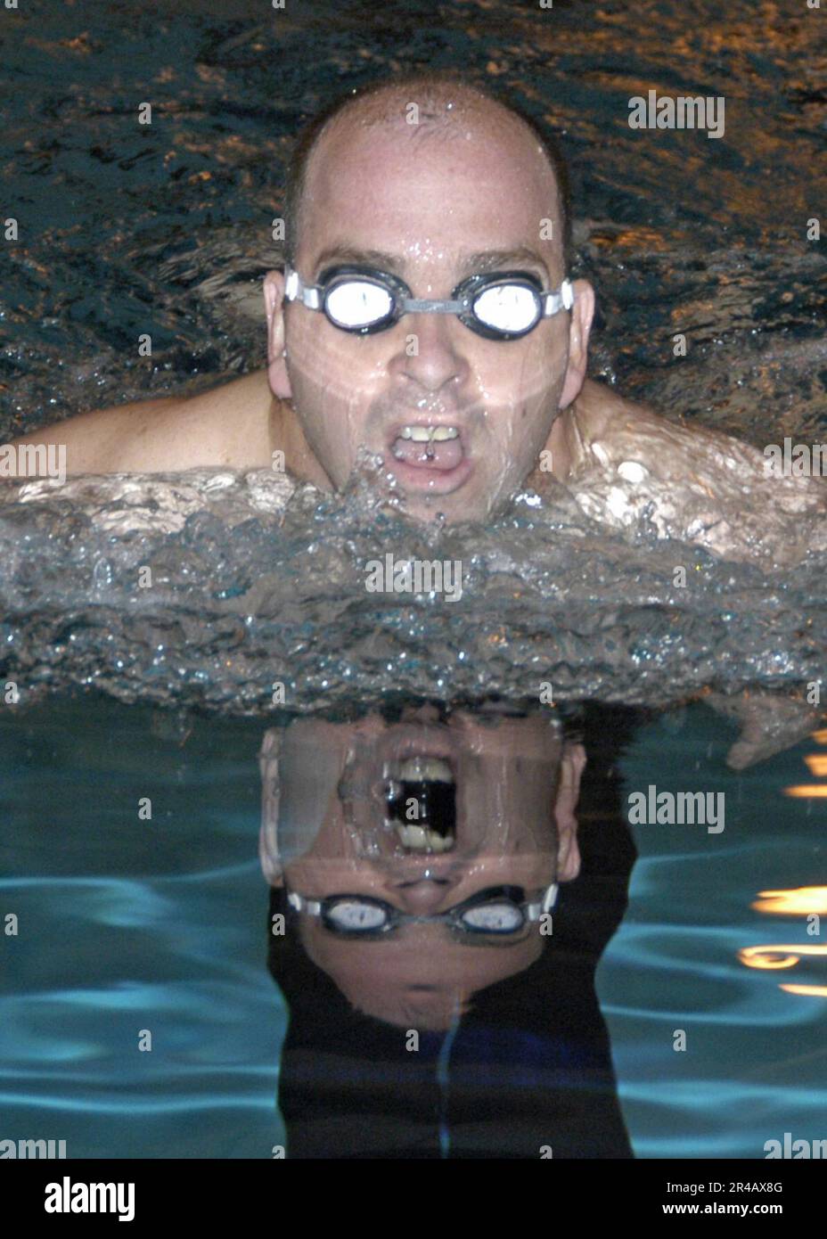 US Navy Lt. Cmdr. assigned to Explosive Ordnance Disposal Mobile Unit ...