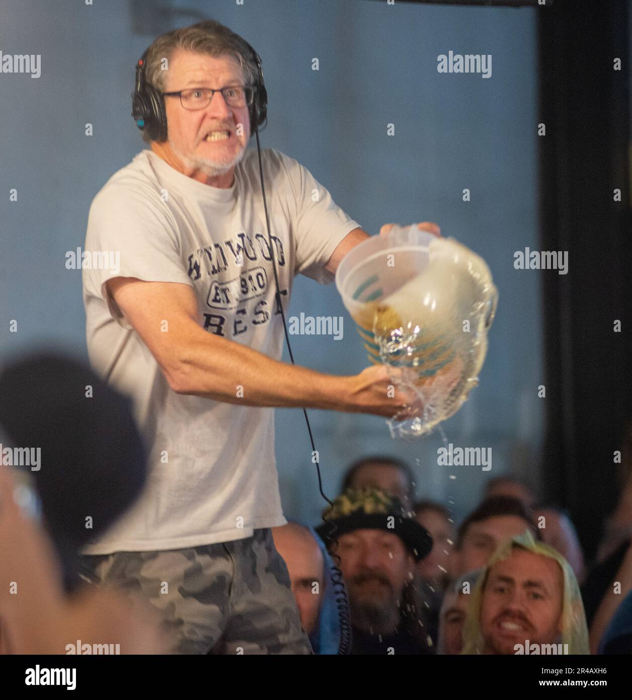 North Wildwood, United States. 26th May, 2023. Radio host Preston ...