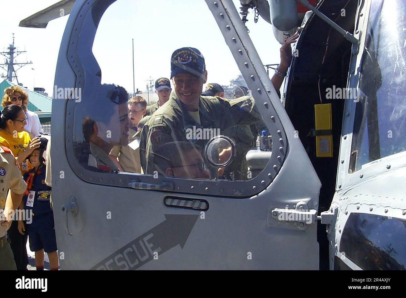 US Navy Lt.j.g. assigned to Helicopter Anti-Submarine Squadron Light ...