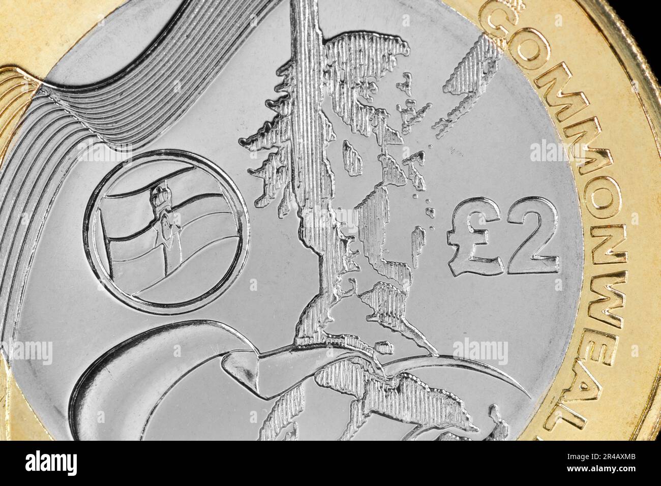 2002 Commonwealth Games Northern Ireland £2 coin which is currently the ...