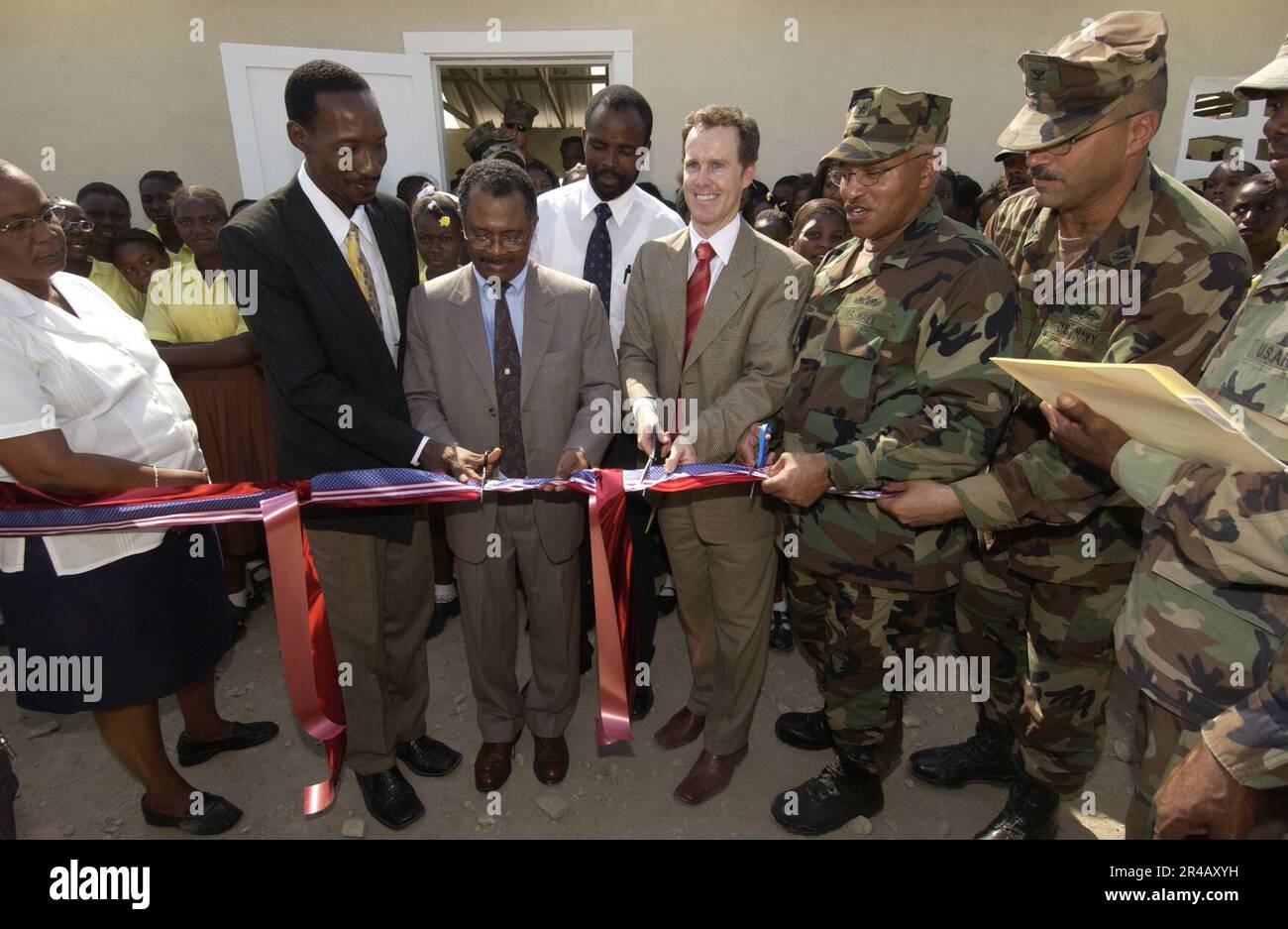US Navy Mr. Pierre Buteau, left, Mr. Douglas Griffiths, center, and ...
