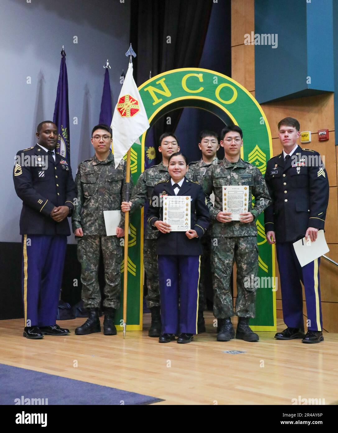 United States Army Garrison Yongsan-Casey Command Sgt. Maj. Wayne ...