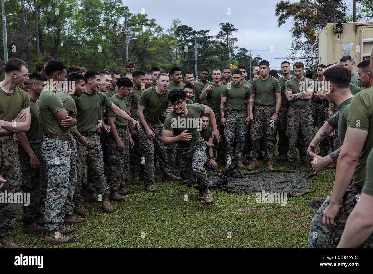 U.S. Marines with 2d Assault Amphibian Battalion (AABn), 2d Marine ...