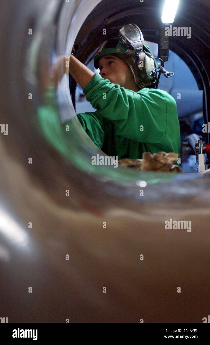 US Navy U.S. Marine Corps Cpl. assigned to Marine Fighter Attack ...