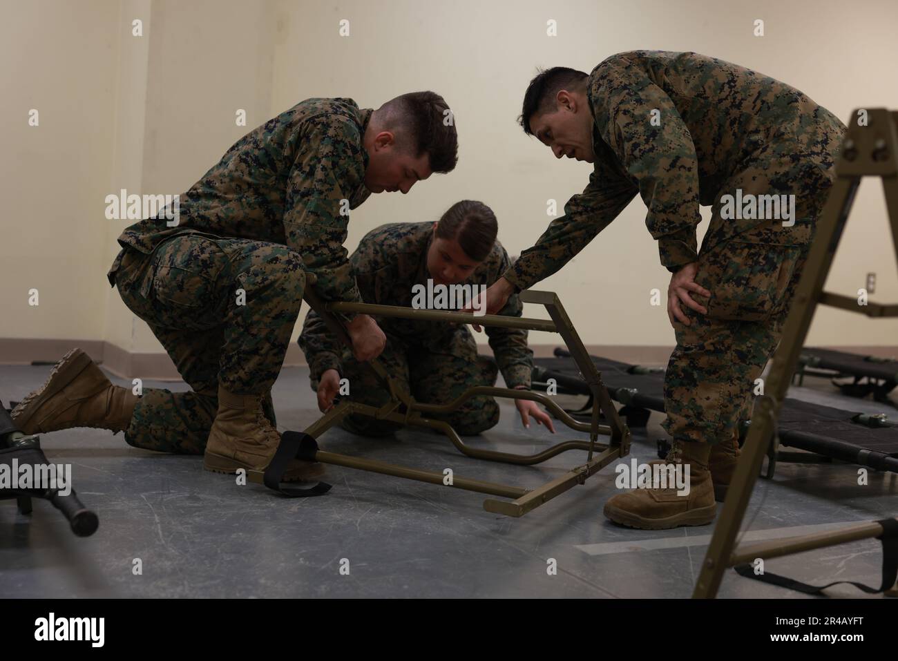 U.S. Navy sailors with III Marine Expeditionary Force Support Battalion ...
