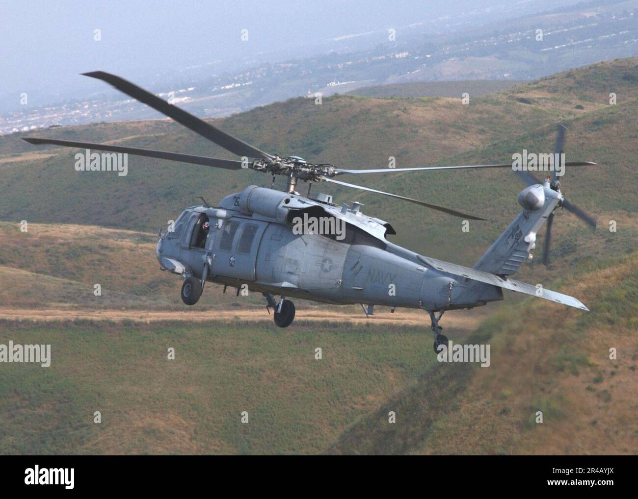 US Navy An MH-60S Seahawk helicopter assigned to Helicopter Sea Combat ...