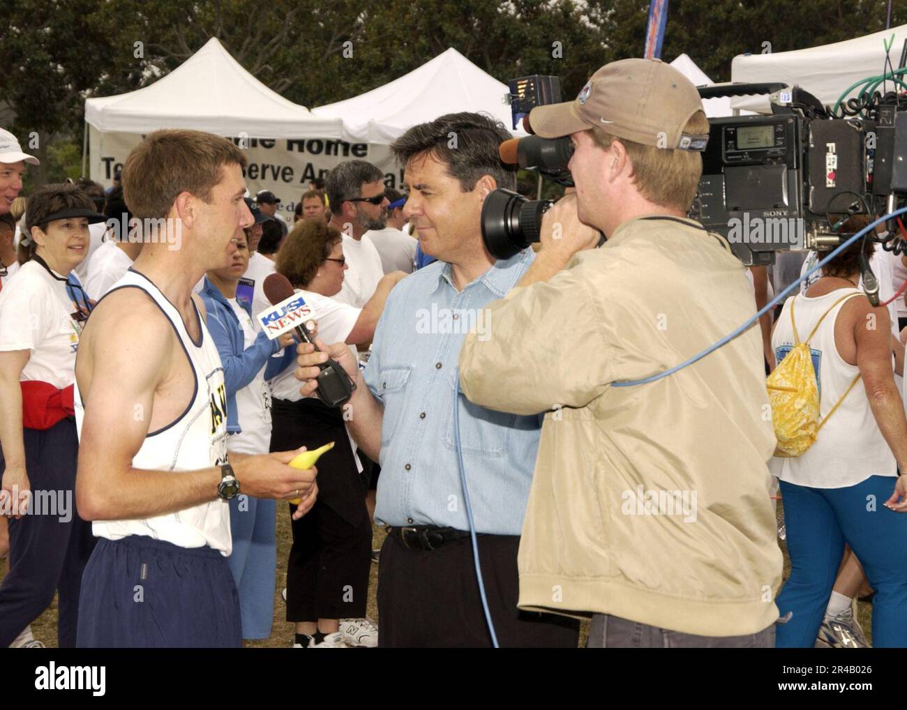 US Navy While broadcasting San Diego's weather, Dave Scott, from local ...