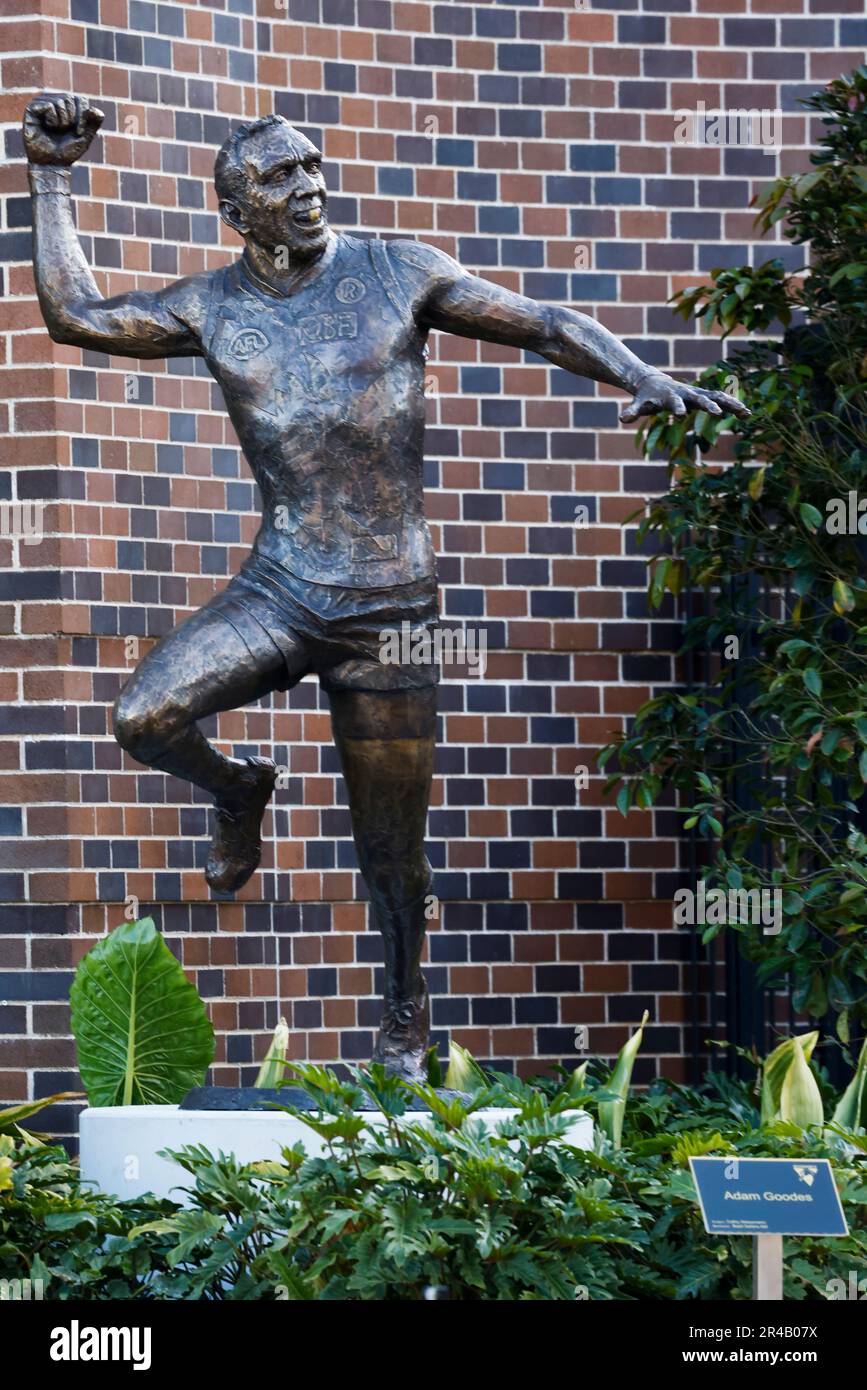 Sydney, Australia. 27th May, 2023. A statue of former Sydney Swans ...