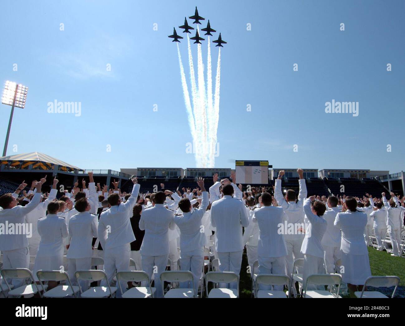 US Navy U.S. Navy flight demonstration team, the Blue Angels, perform a ...