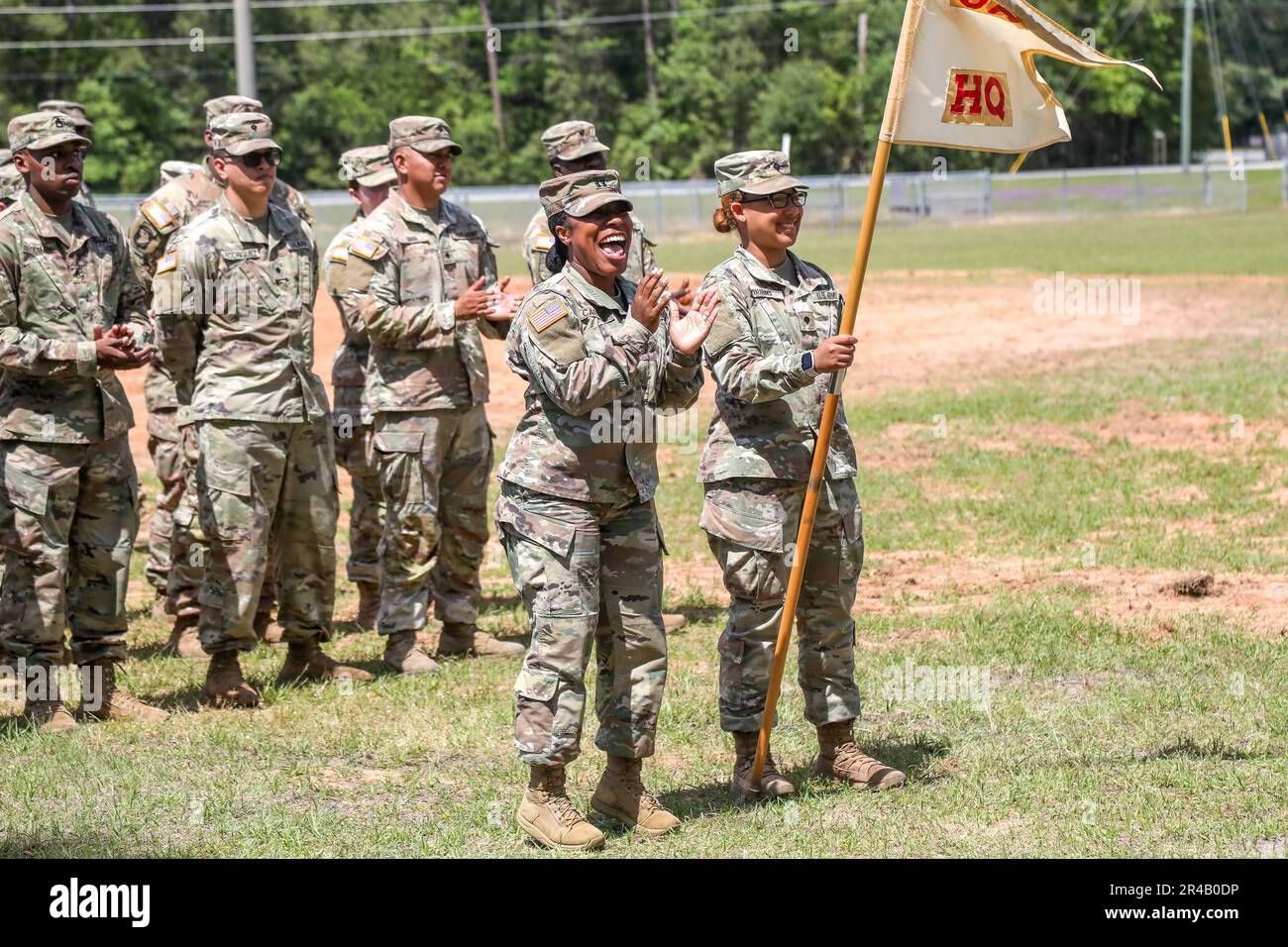 U.S. Army Soldiers of the 87th Division Sustainment Support Battalion ...