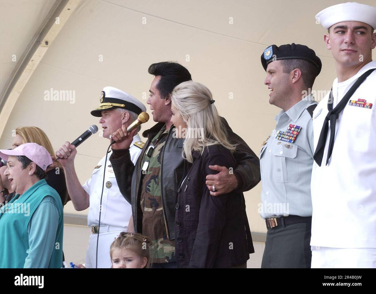 US Navy Commander, Navy Region Mid Atlantic, Adm. Stephen A. Turrcotte ...