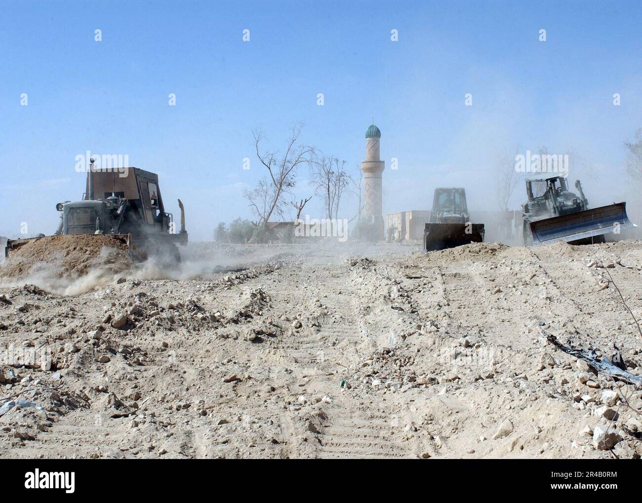 US Navy Seabees assigned to Naval Mobile Construction Battalion Two ...
