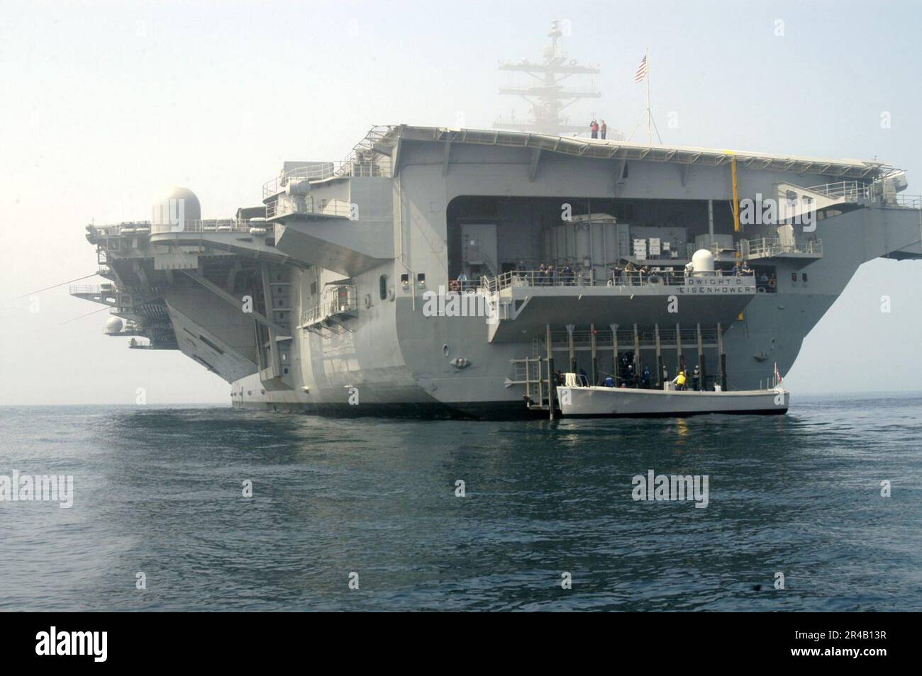 US Navy A utility boat assigned to the Nimitz-class aircraft carrier ...