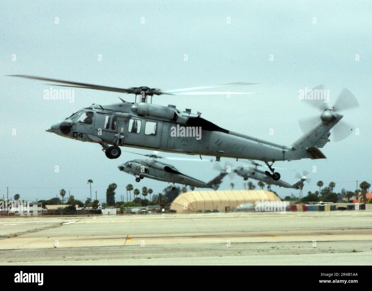 US Navy An MH-60S Seahawk helicopter, assigned to Helicopter Sea Combat ...